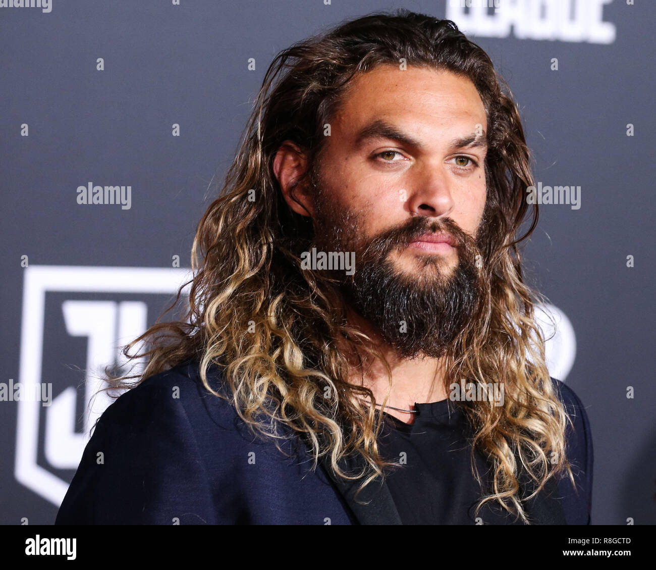HOLLYWOOD, LOS ANGELES, CA, USA - NOVEMBER 13: Jason Mamoa arrives at ...