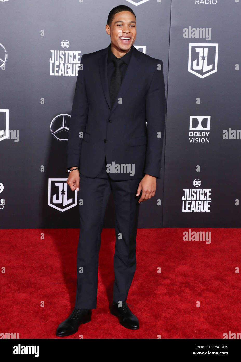 HOLLYWOOD, LOS ANGELES, CA, USA - NOVEMBER 13: Ray Fisher at the World ...