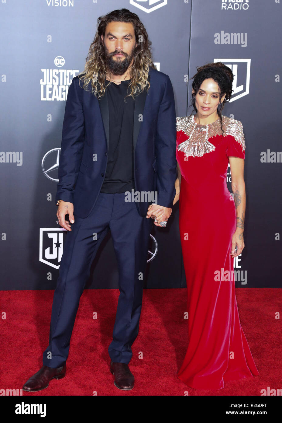 HOLLYWOOD, LOS ANGELES, CA, USA - NOVEMBER 13: Jason Momoa, Lisa Bonet ...