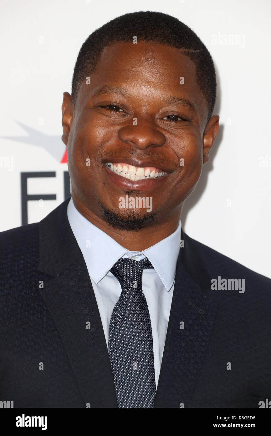Jason mitchell attending premiere mudbound hi-res stock photography and ...