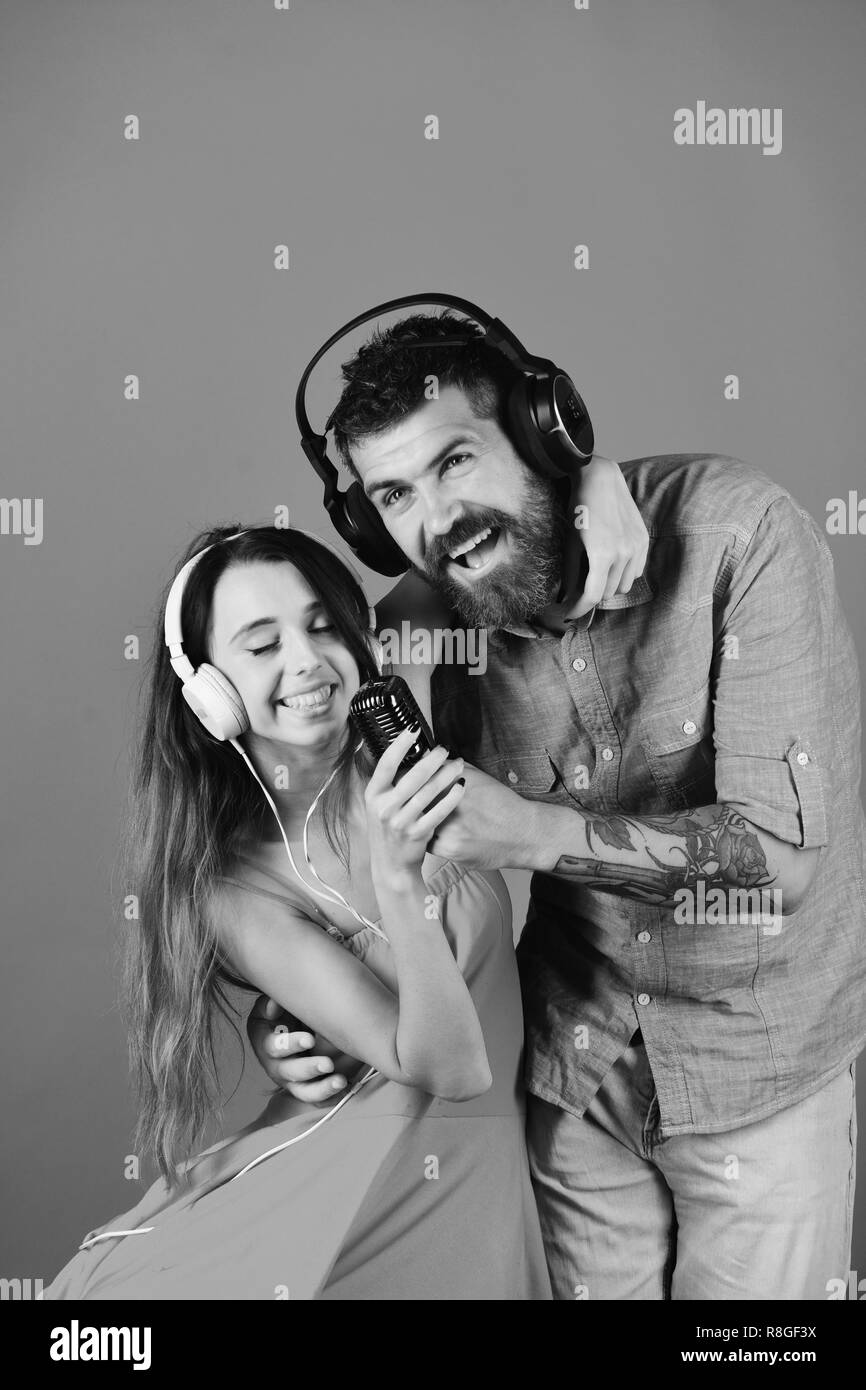 Dj music concept in Black and White Stock Photos & Images - Alamy