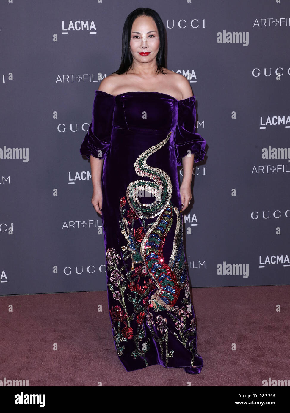 LOS ANGELES, CA, USA - NOVEMBER 04: Eva Chow arrives at the 2017 LACMA ...