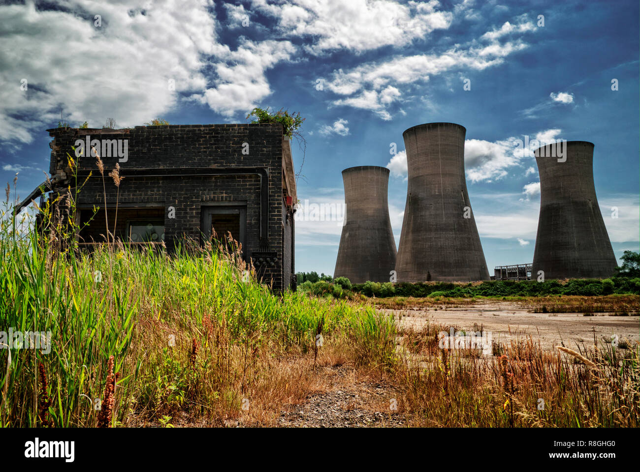 Richborough Power Station in Kent Stock Photo - Alamy