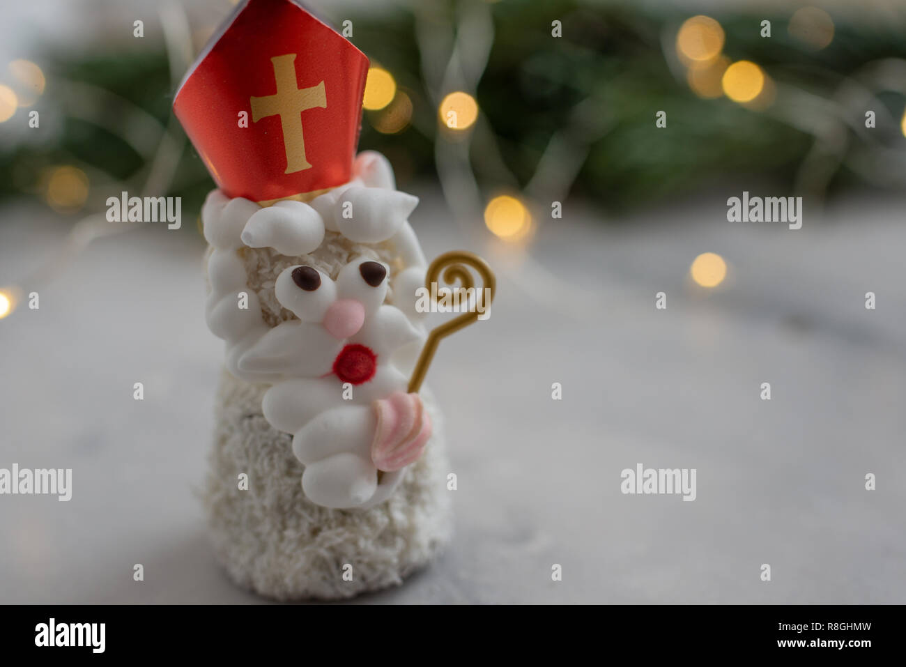 Christmas marzipan figures Stock Photo - Alamy