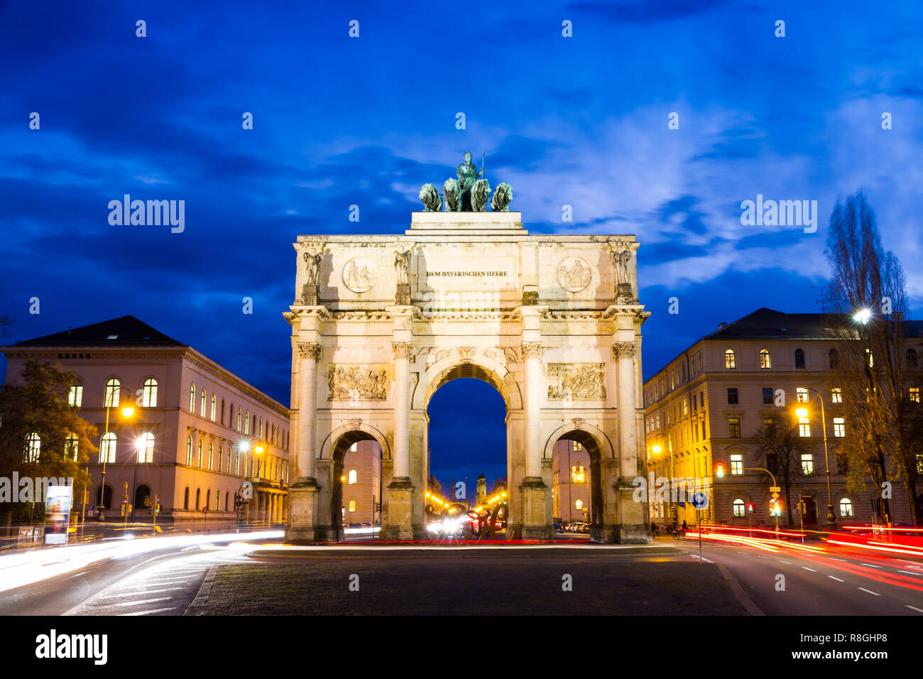 The Siegestor (1852) (English: Victory Gate) is a three-arched ...