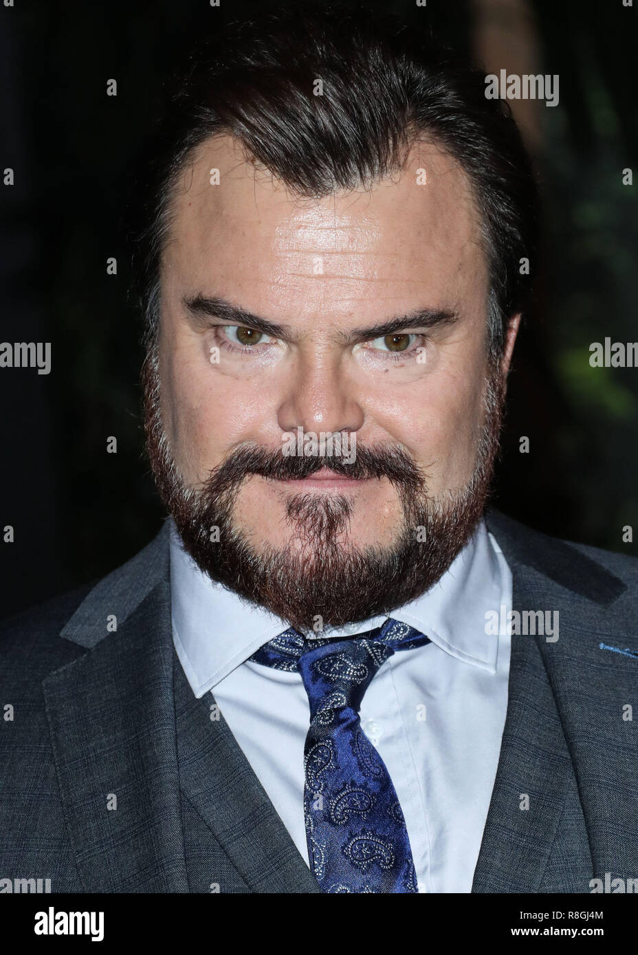 HOLLYWOOD, LOS ANGELES, CA, USA - DECEMBER 11: Jack Black at the World ...