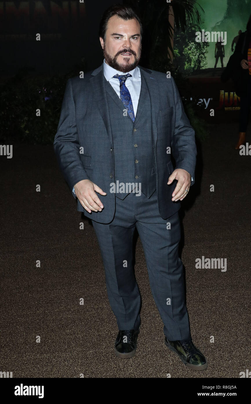 HOLLYWOOD, LOS ANGELES, CA, USA - DECEMBER 11: Jack Black at the World ...