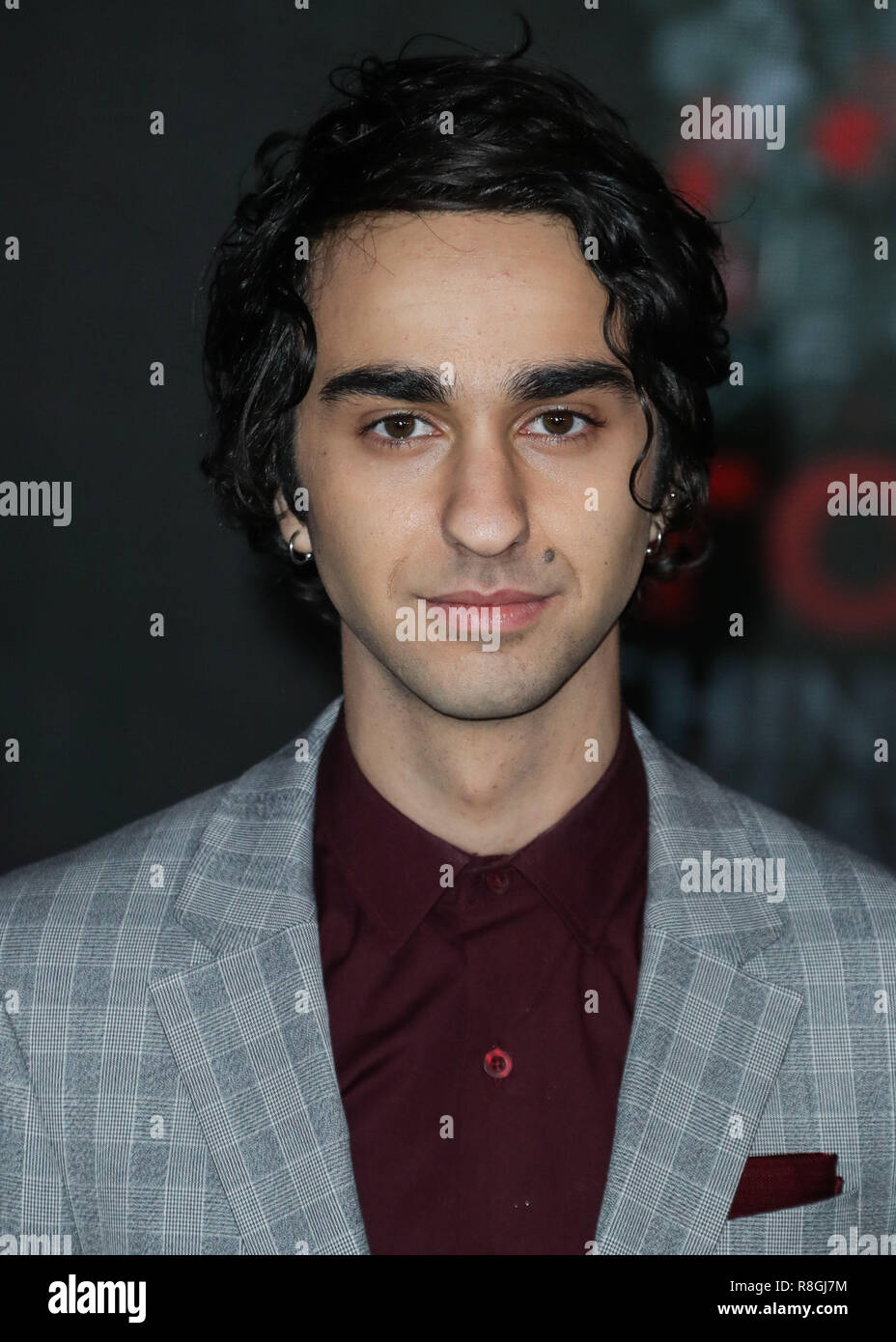 HOLLYWOOD, LOS ANGELES, CA, USA - DECEMBER 11: Alex Wolff at the World ...