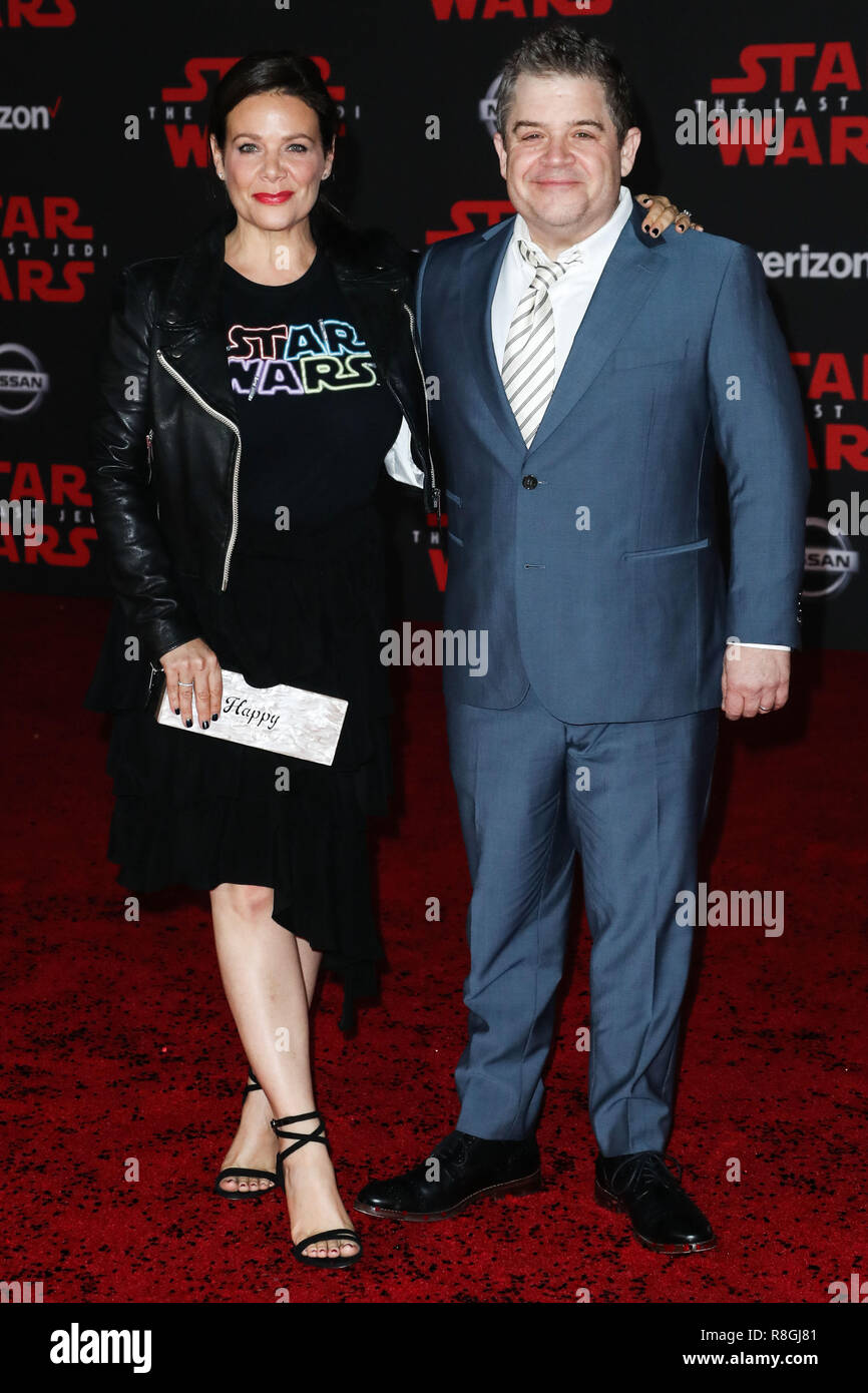 LOS ANGELES, CA, USA - DECEMBER 09: Meredith Salenger, Patton Oswalt at ...