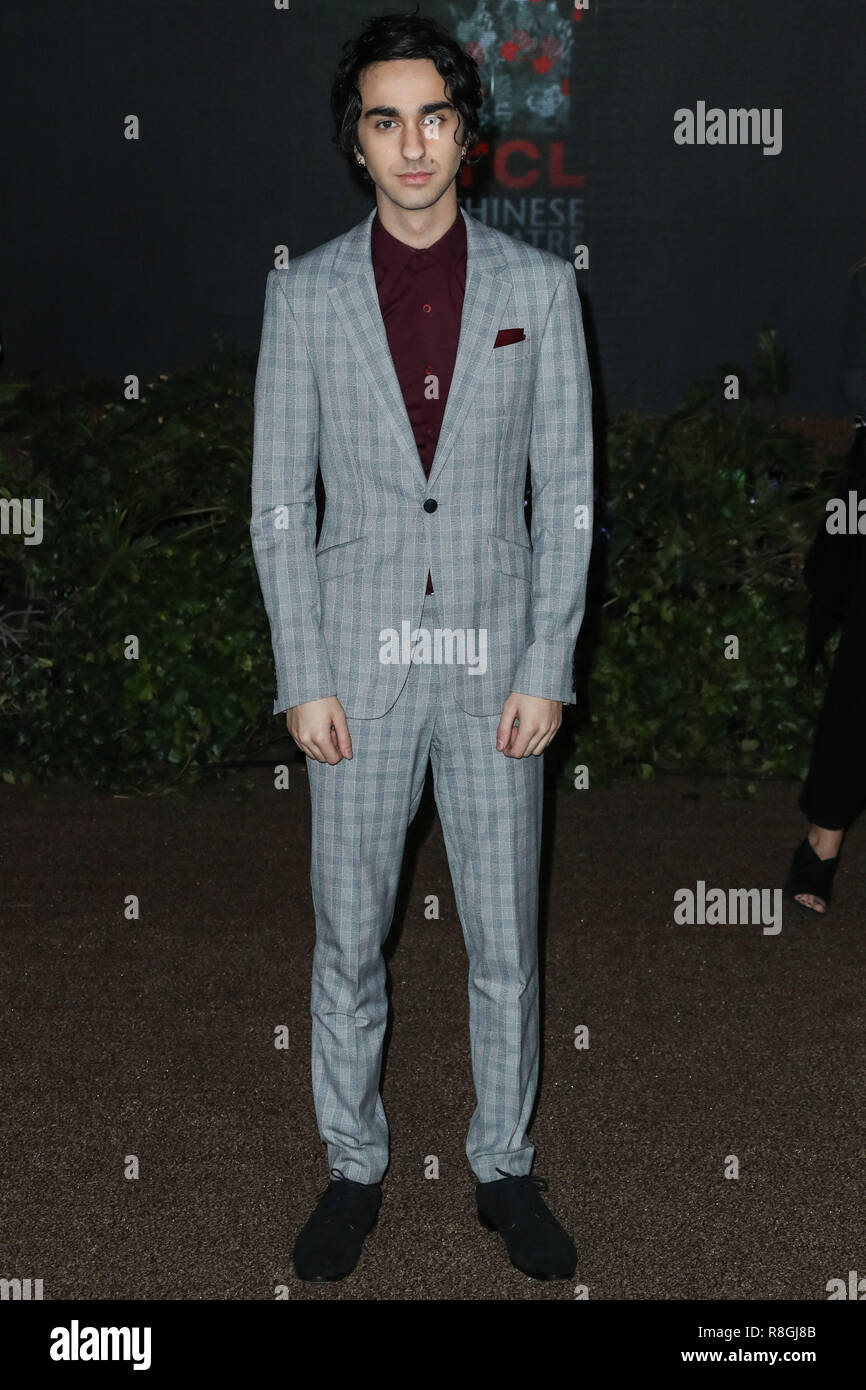 Alex wolff attending jumanji hi-res stock photography and images - Alamy