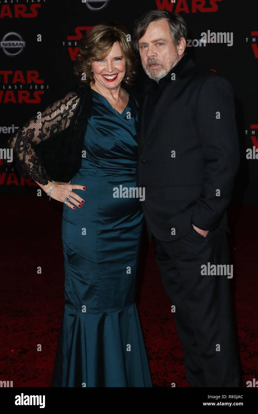 LOS ANGELES, CA, USA - DECEMBER 09: Marilou Hamill, Mark Hamill at the ...