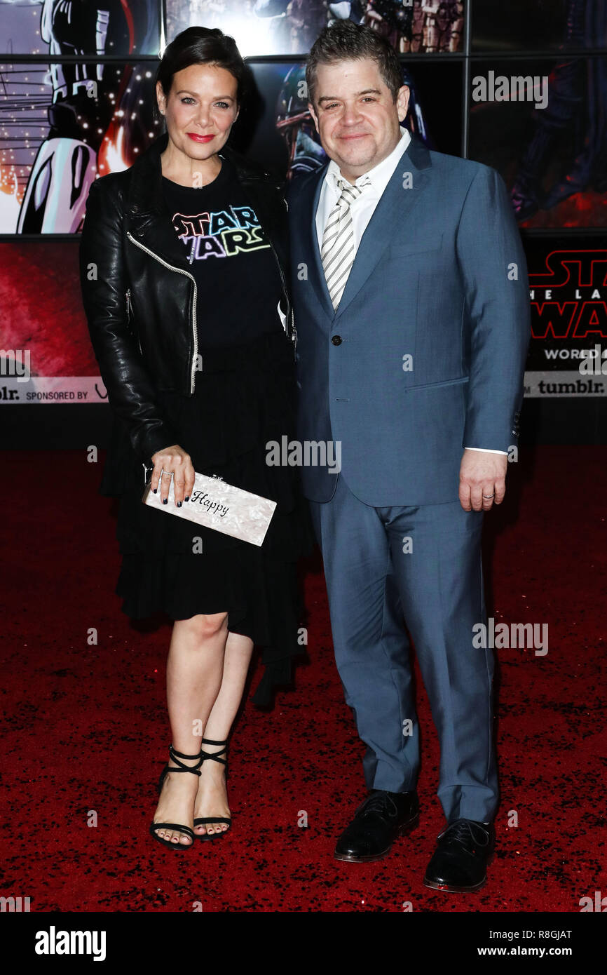 LOS ANGELES, CA, USA - DECEMBER 09: Meredith Salenger, Patton Oswalt at ...