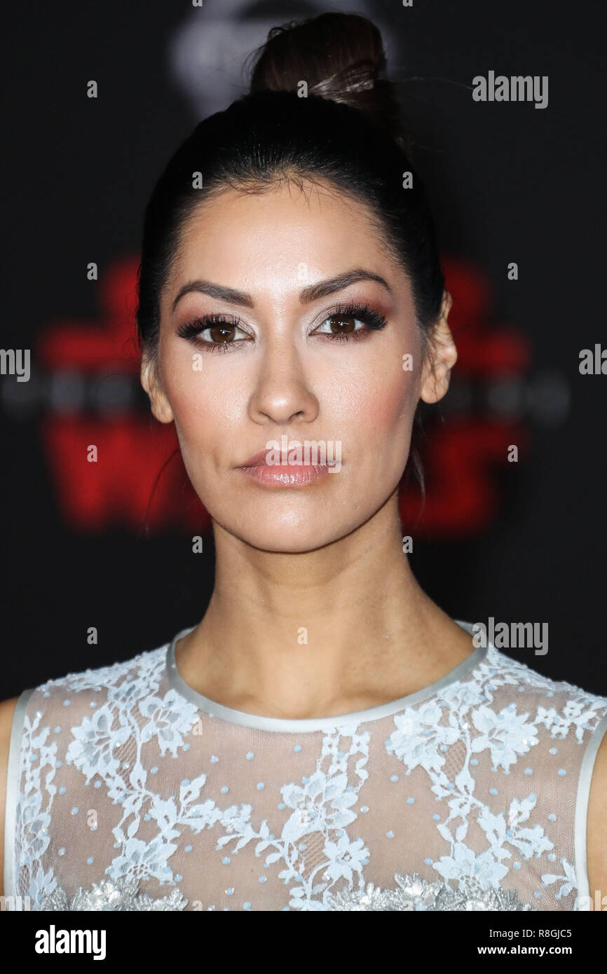 LOS ANGELES, CA, USA - DECEMBER 09: Janina Gavankar at the World Premiere Of Disney Pictures And ...