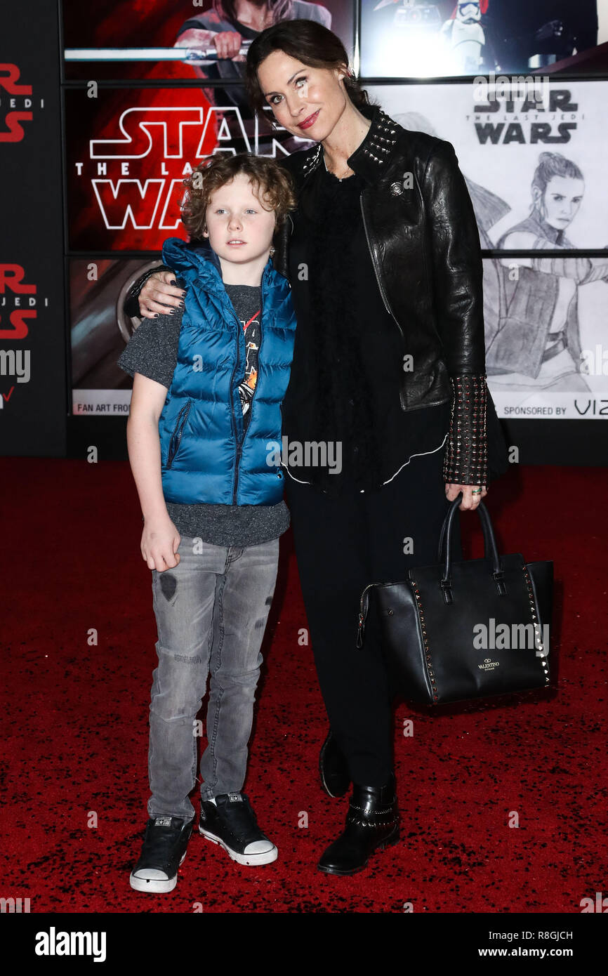 LOS ANGELES, CA, USA - DECEMBER 09: Henry Driver, Minnie Driver at the ...