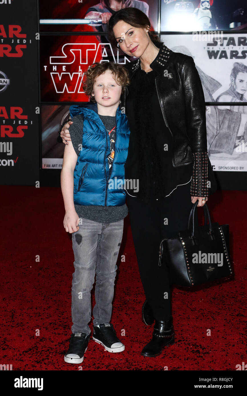 LOS ANGELES, CA, USA - DECEMBER 09: Henry Driver, Minnie Driver at the ...