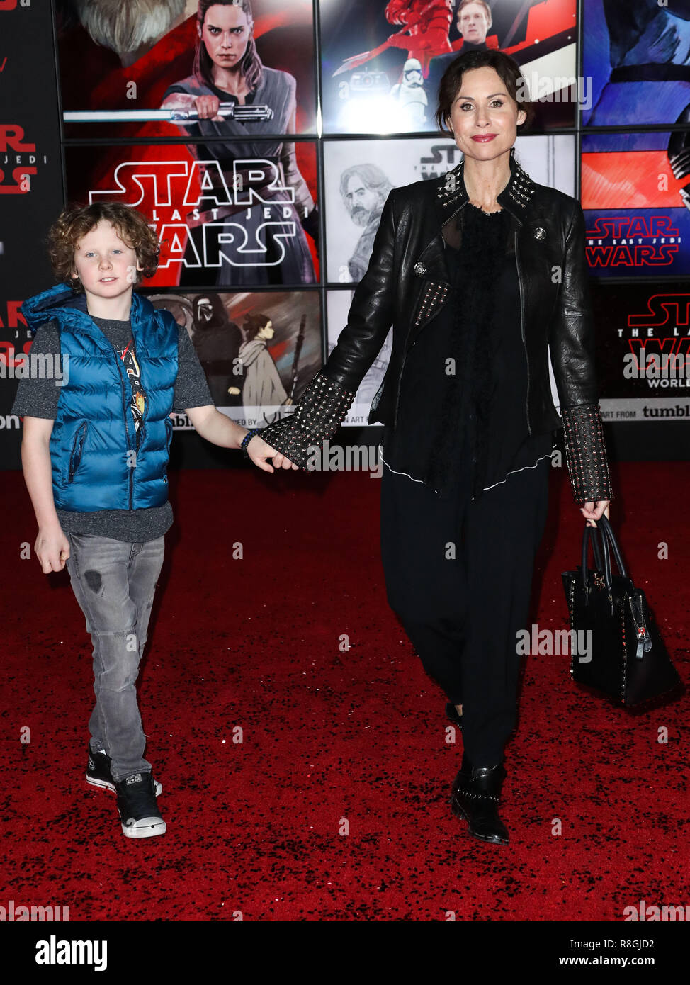 LOS ANGELES, CA, USA - DECEMBER 09: Henry Driver, Minnie Driver at the ...