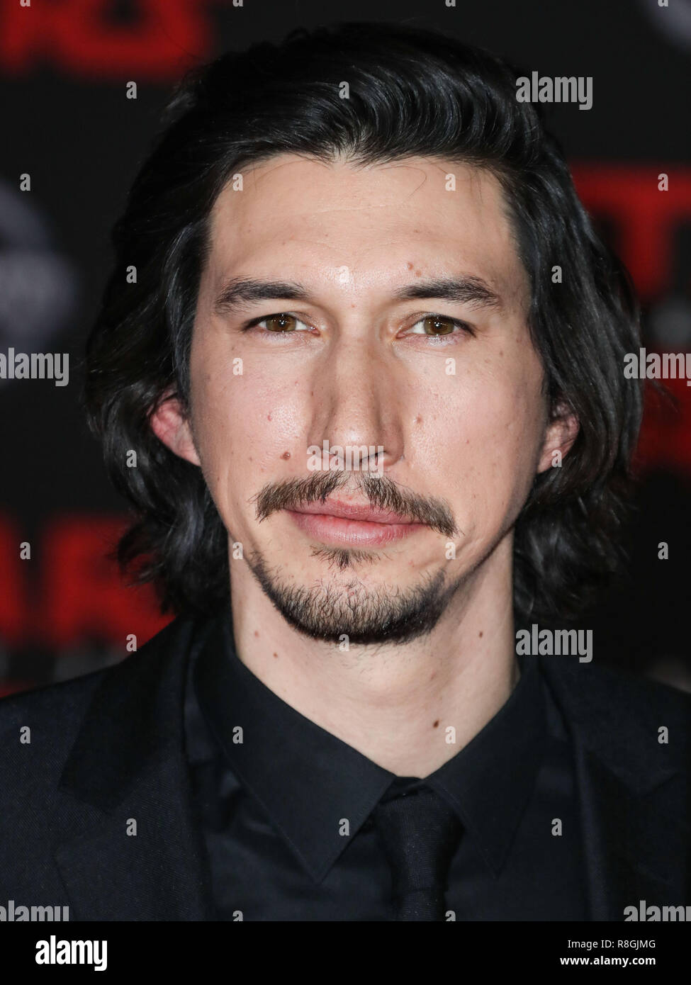 LOS ANGELES, CA, USA - DECEMBER 09: Adam Driver at the World Premiere Of Disney Pictures And ...
