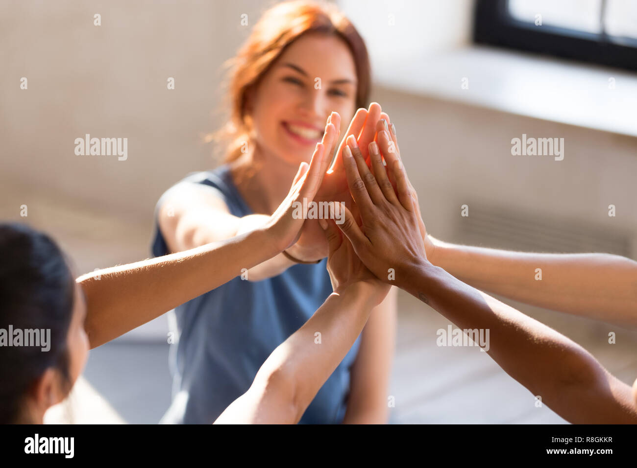 Diverse female hands close up hi-res stock photography and images - Alamy