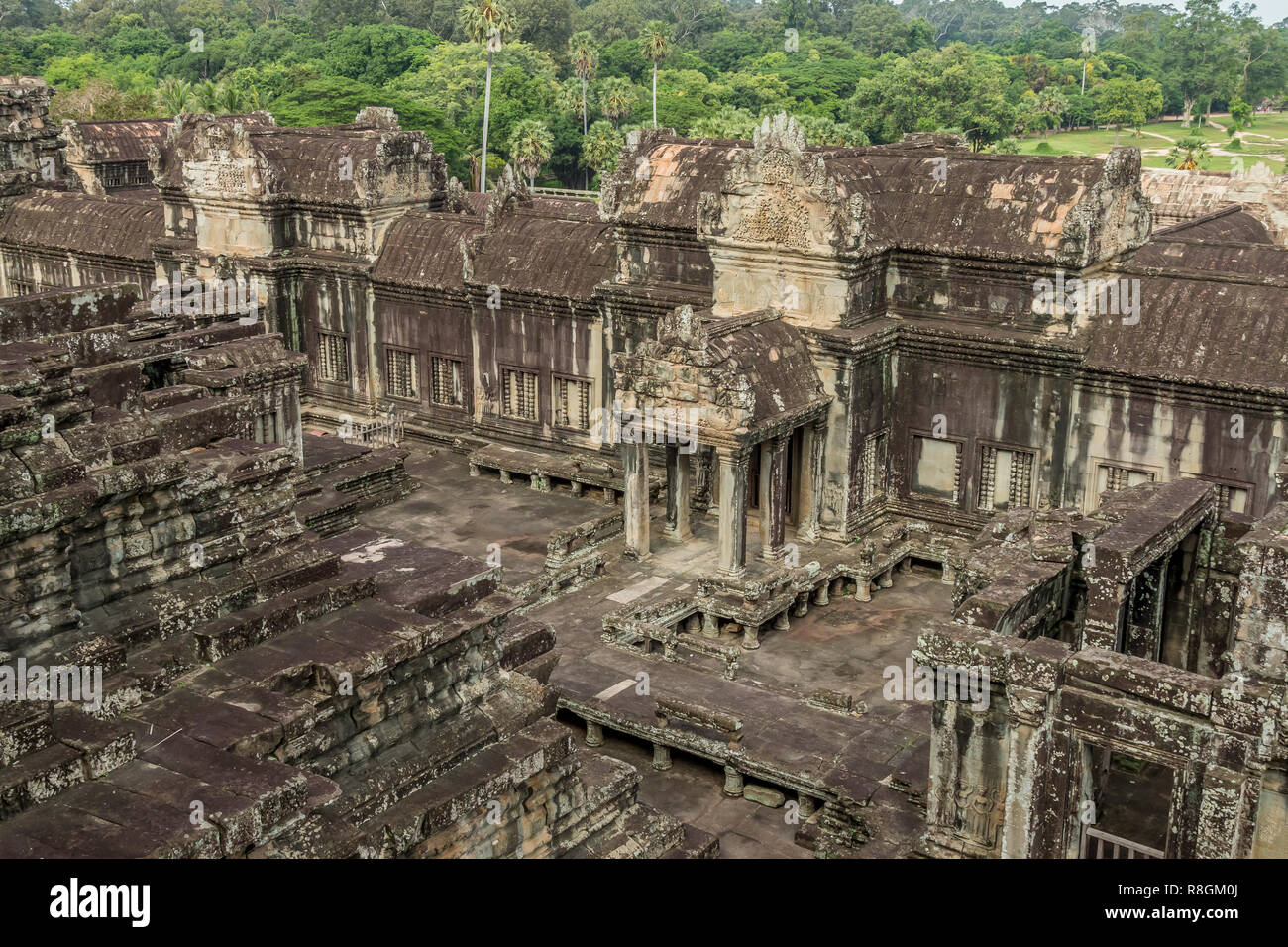 Angkor Wat temple, Archaeological Park, Siem Reap, Cambodia Stock Photo ...