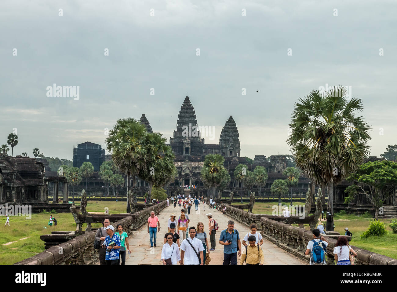 Angkor Wat temple, Archaeological Park, Siem Reap, Cambodia Stock Photo ...
