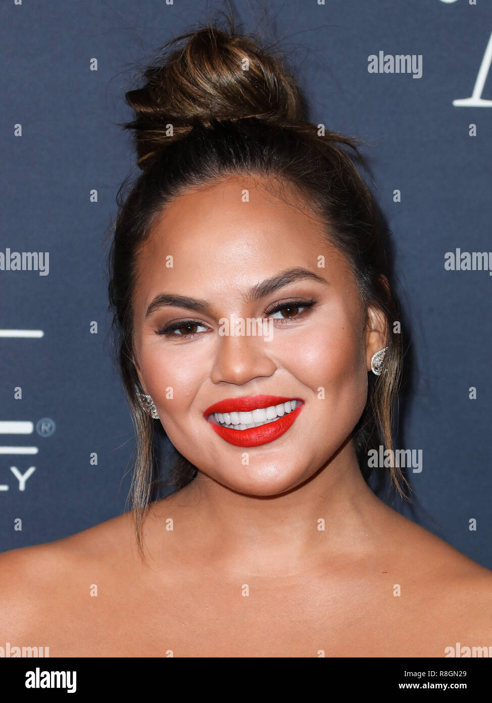 CULVER CITY, LOS ANGELES, CA, USA - NOVEMBER 11: Model Chrissy Teigen ...
