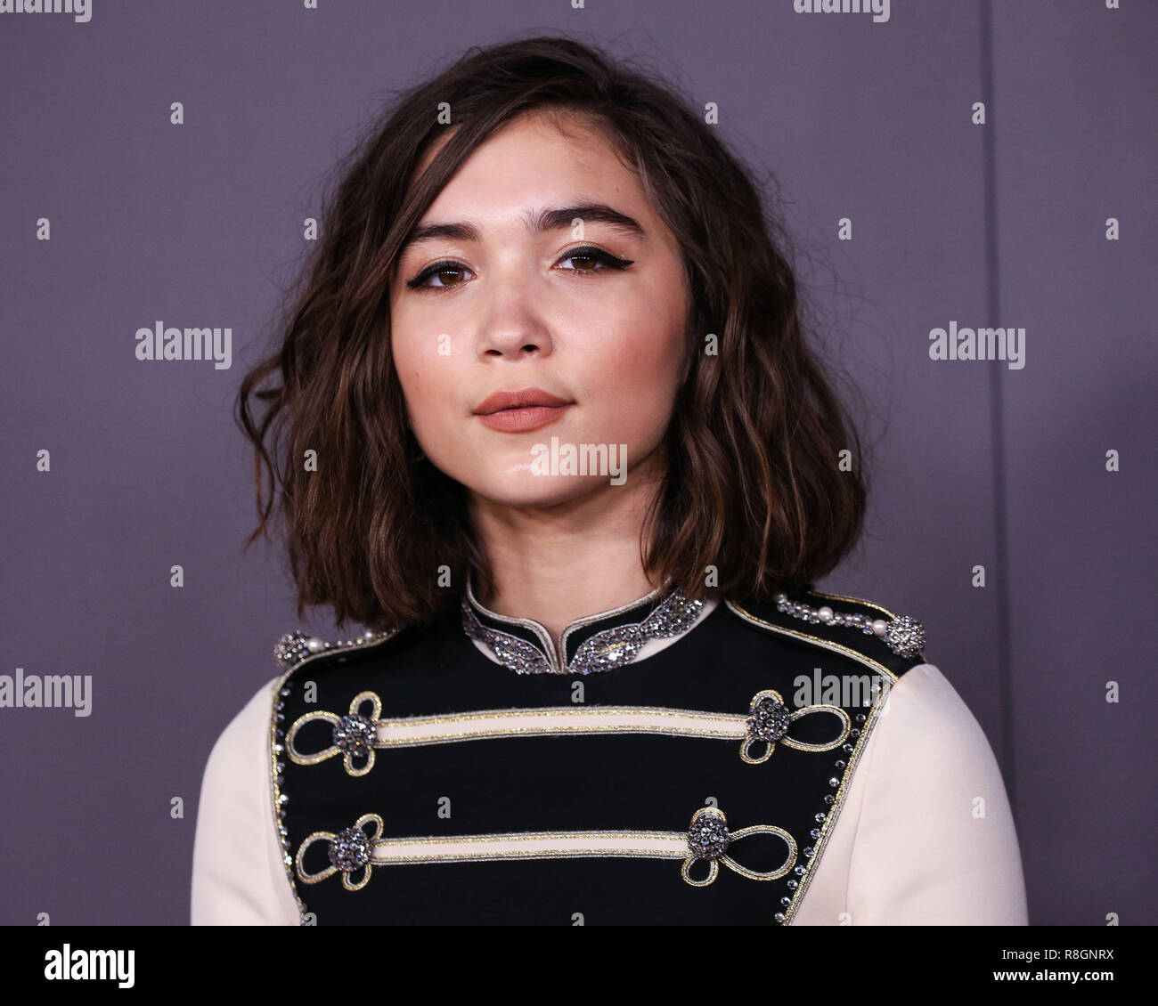 LOS ANGELES, CA, USA - NOVEMBER 04: Rowan Blanchard arrives at the 2017 ...