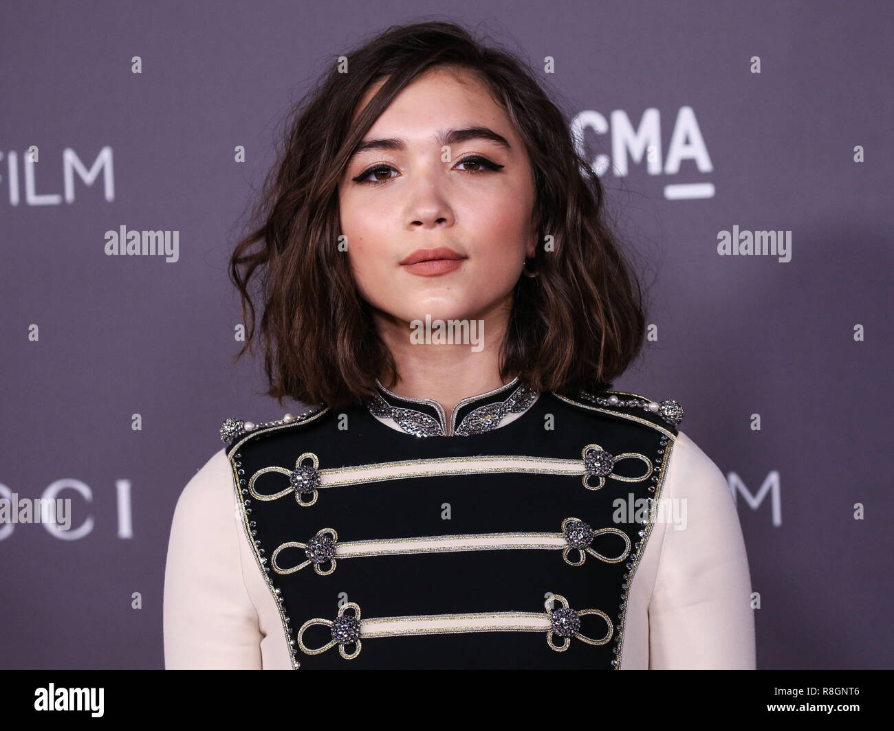 LOS ANGELES, CA, USA - NOVEMBER 04: Rowan Blanchard arrives at the 2017 ...