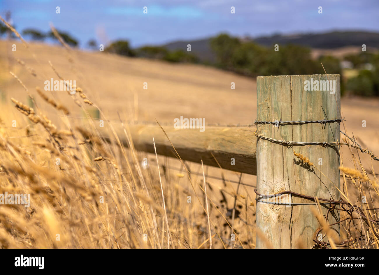 Rural Australian hills Stock Photo - Alamy