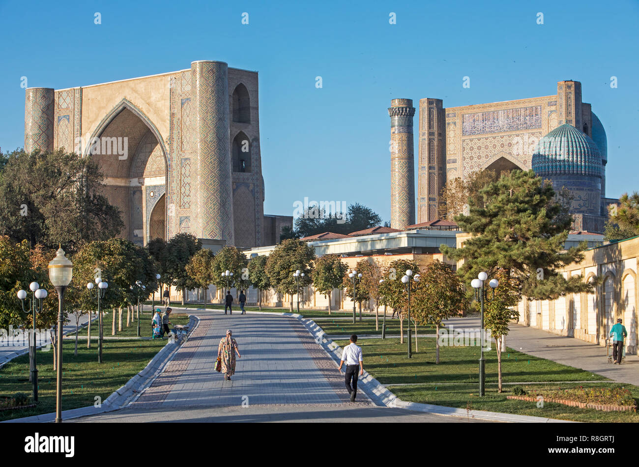 Samarkand aerial hi-res stock photography and images - Alamy