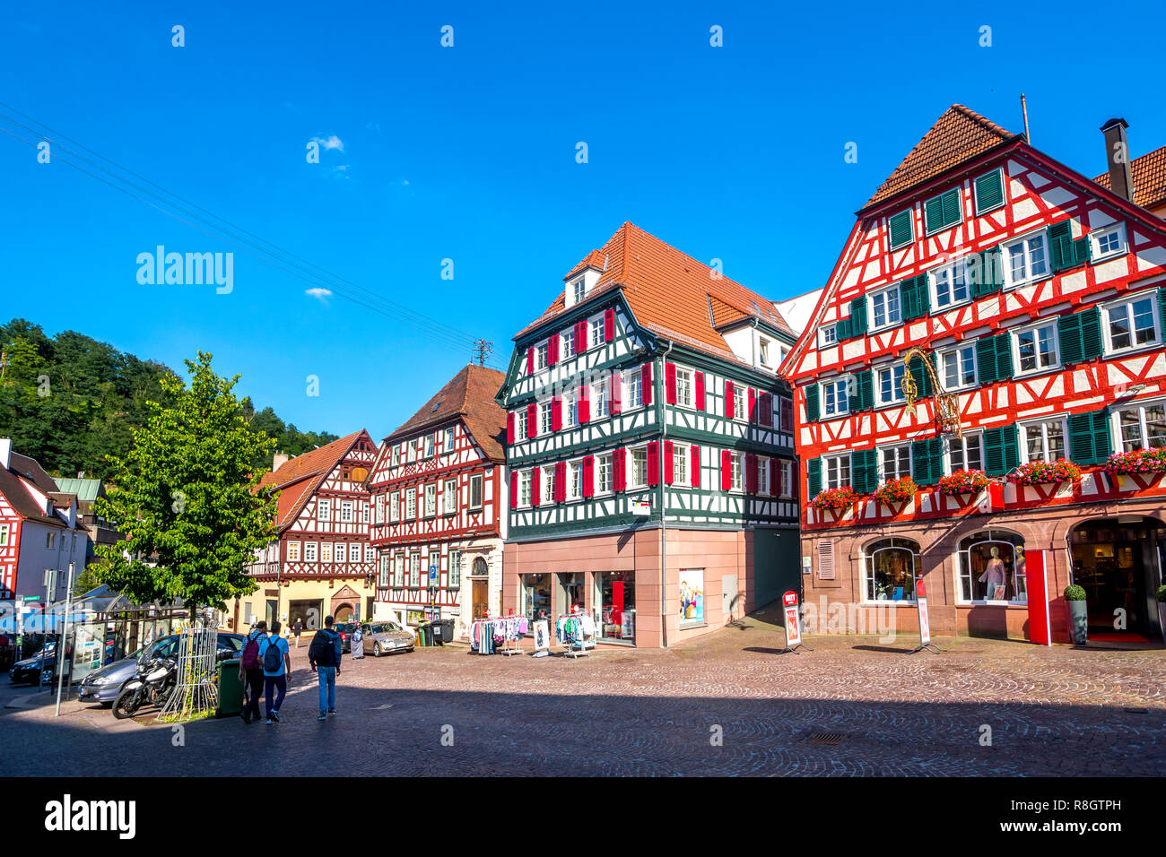 Historical City of Calw, Black Forest, Germany Stock Photo - Alamy