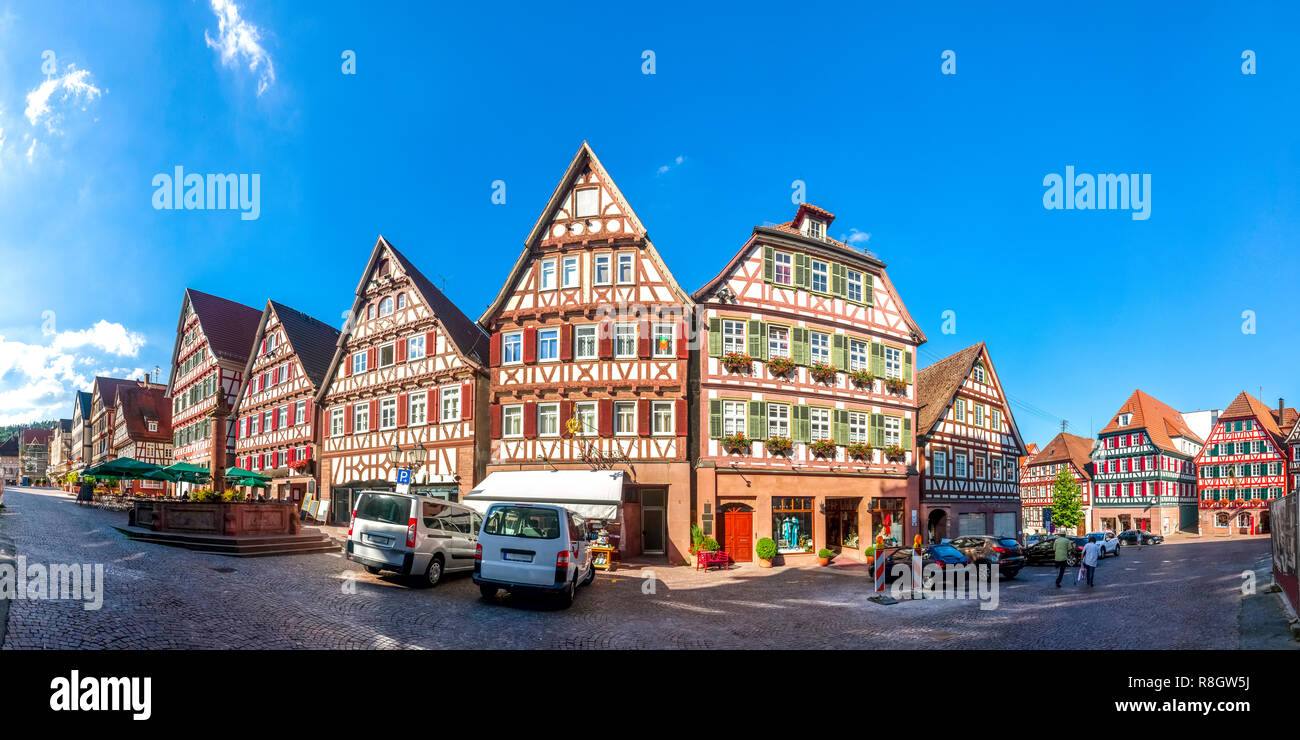 Historical City of Calw, Black Forest, Germany Stock Photo - Alamy