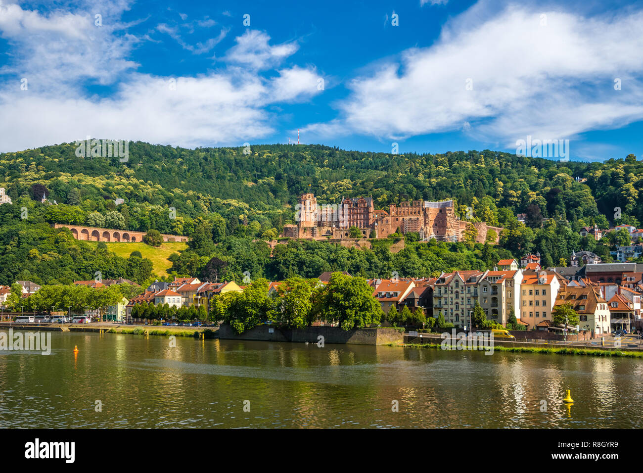 Heidelberg, Castle, Neckar, Germany Stock Photo - Alamy