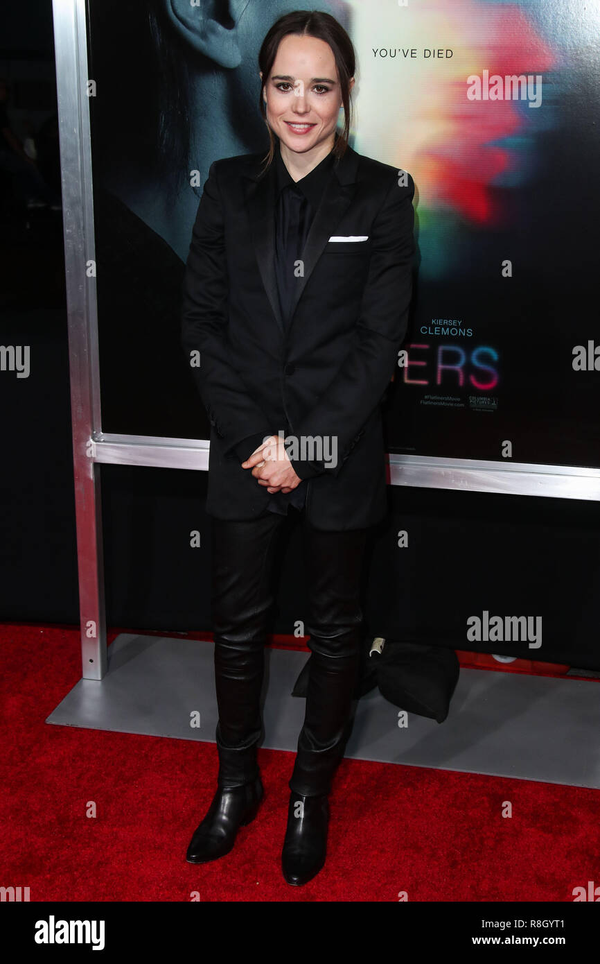 LOS ANGELES, CA, USA - SEPTEMBER 27: Ellen Page at the Los Angeles ...