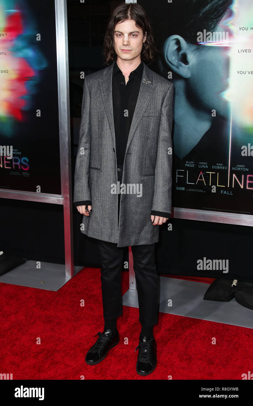 LOS ANGELES, CA, USA - SEPTEMBER 27: Borns, Børns, Garrett Borns at the ...