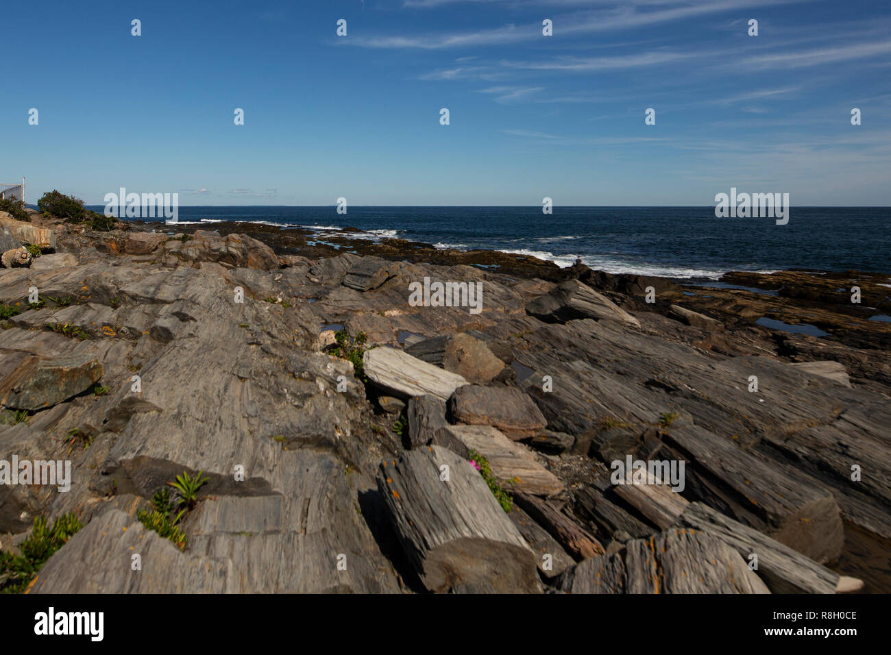 Maine rocky coastline hi-res stock photography and images - Alamy