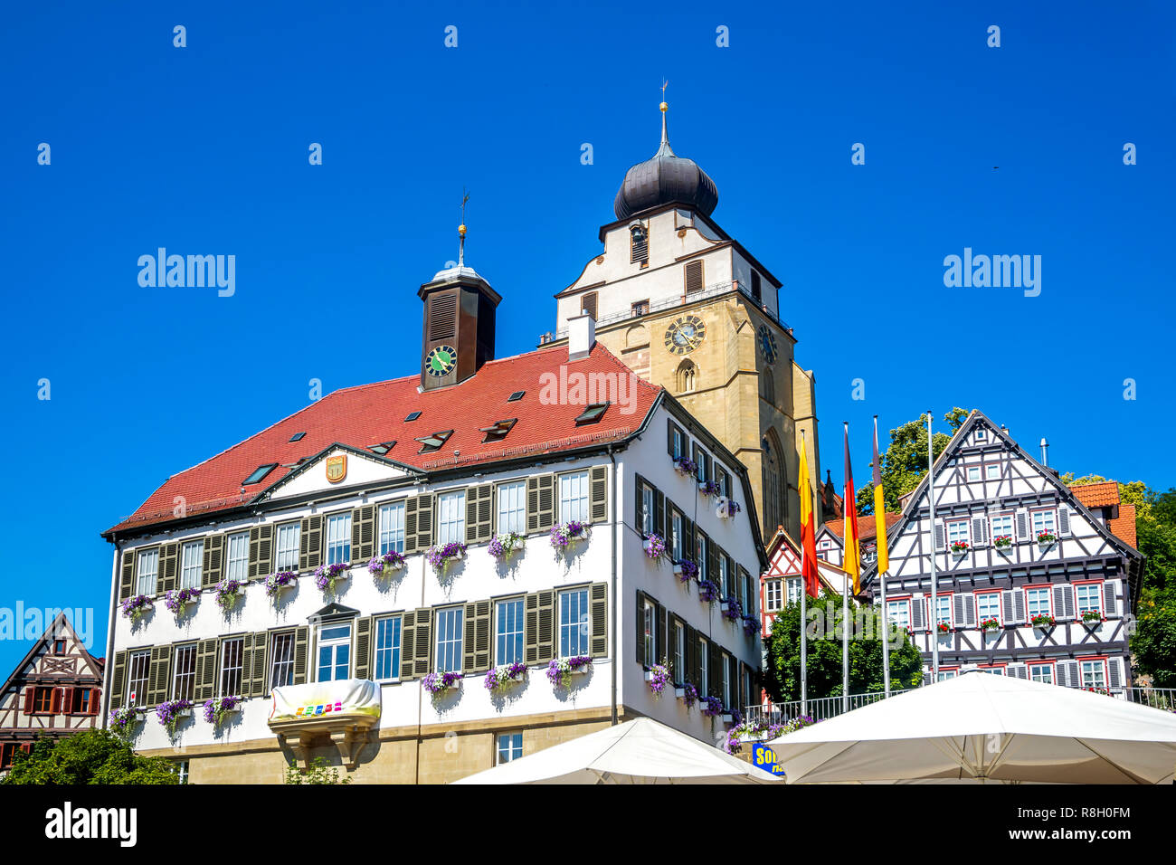 Herrenberg town hall hi-res stock photography and images - Alamy
