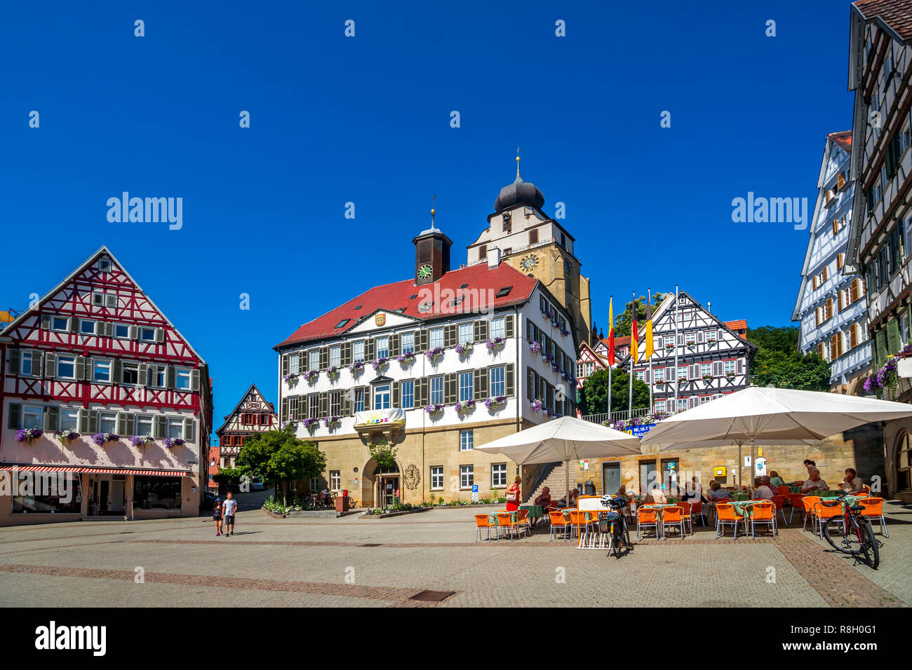 Herrenberg town hall hi-res stock photography and images - Alamy