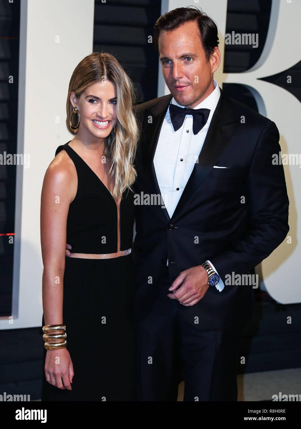 BEVERLY HILLS, LOS ANGELES, CA, USA - FEBRUARY 26: Elizabeth Law, Will ...