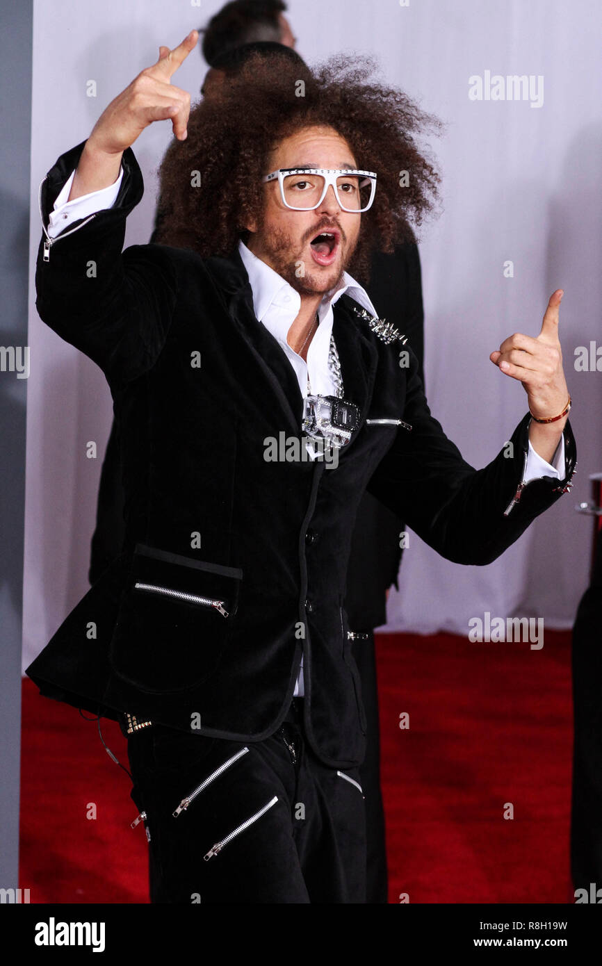 LOS ANGELES, CA, USA - FEBRUARY 10: Redfoo, LMFAO at the 55th Annual ...