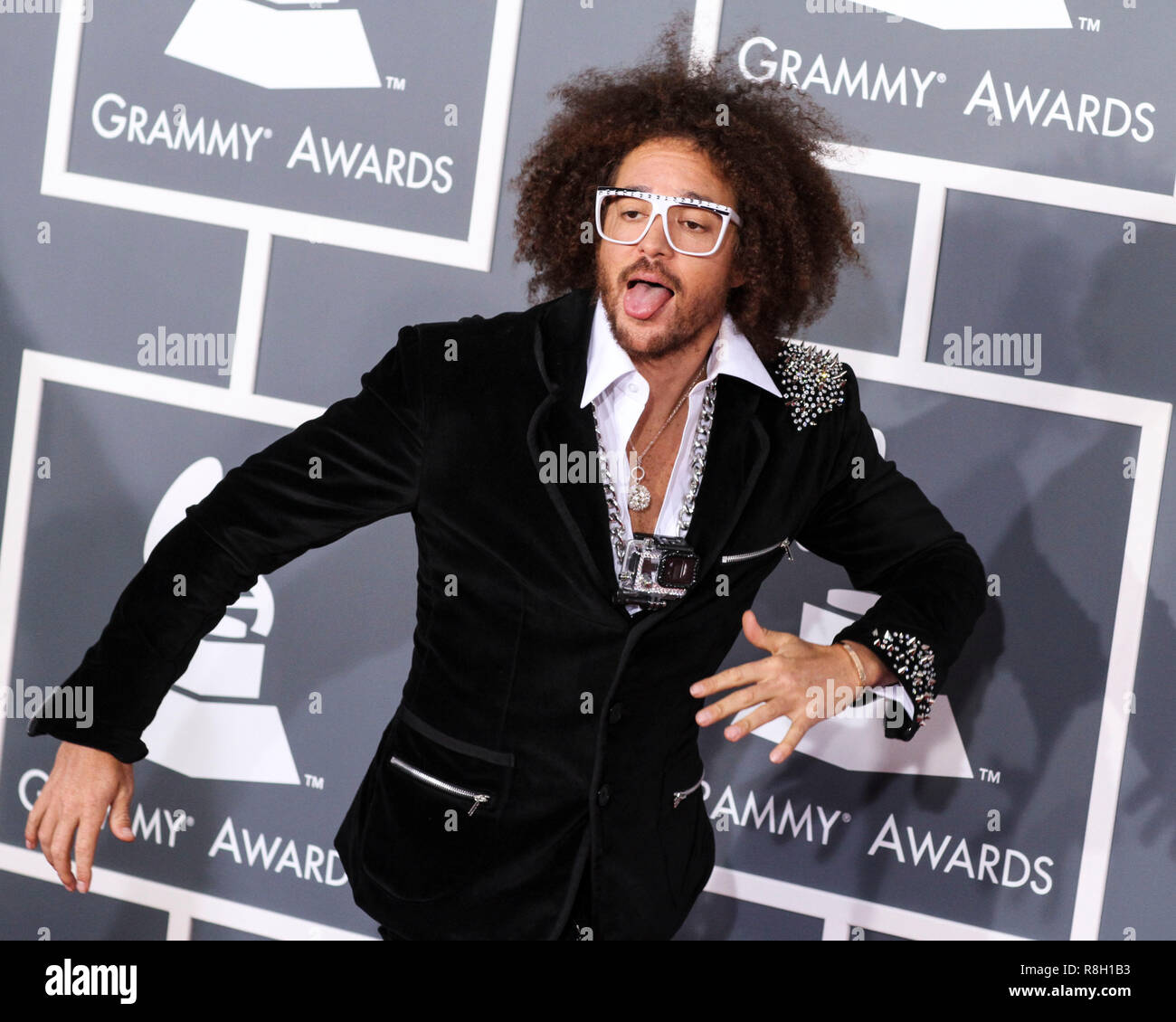 LOS ANGELES, CA, USA - FEBRUARY 10: Redfoo, LMFAO at the 55th Annual ...