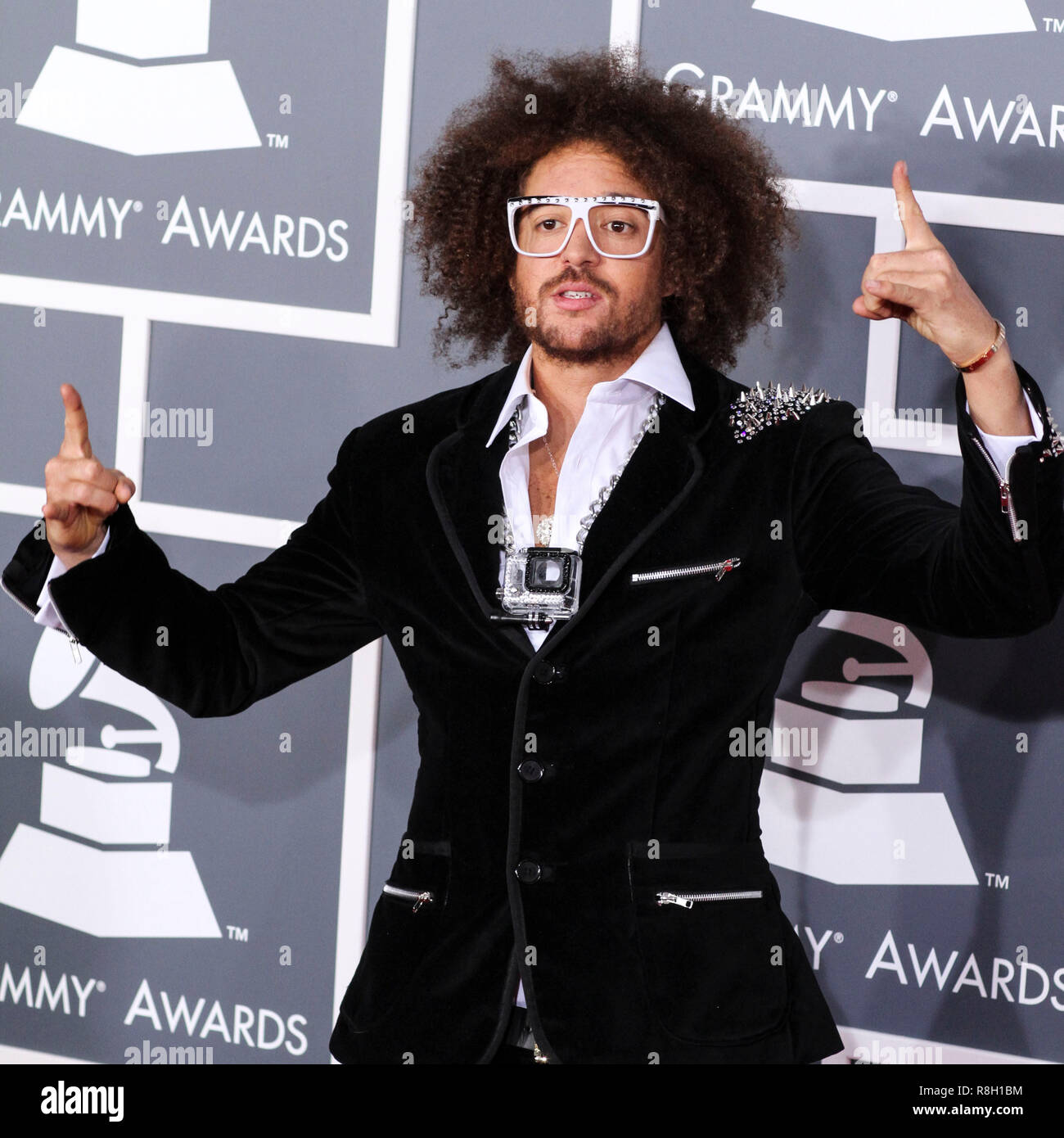 LOS ANGELES, CA, USA - FEBRUARY 10: Redfoo, LMFAO at the 55th Annual ...
