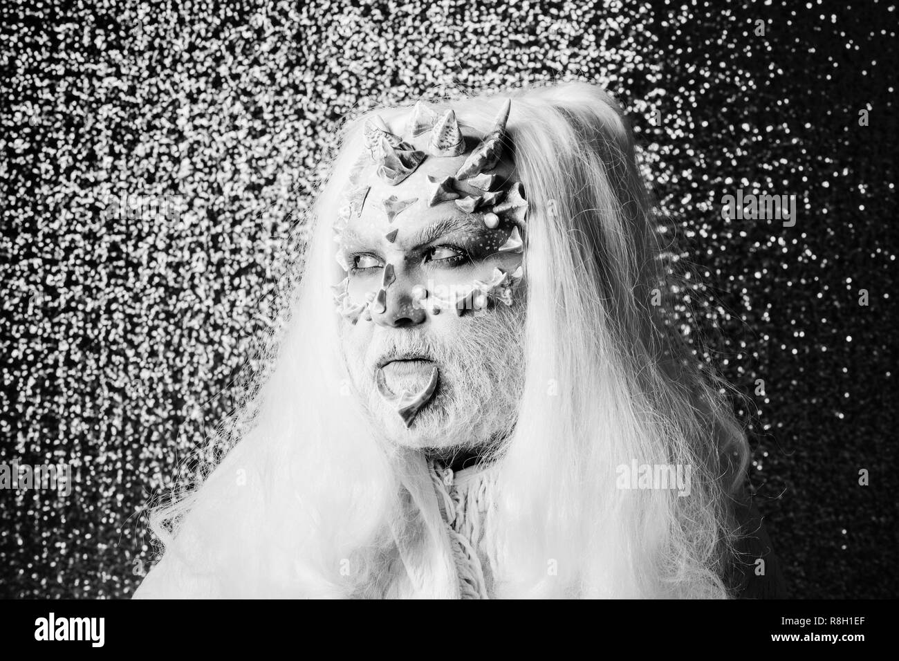 Monster concept nightmare you Black and White Stock Photos & Images - Alamy