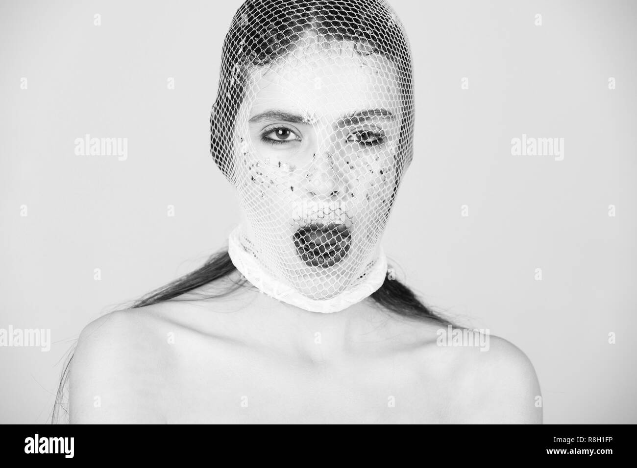 Fishnet stocking hi-res stock photography and images - Alamy