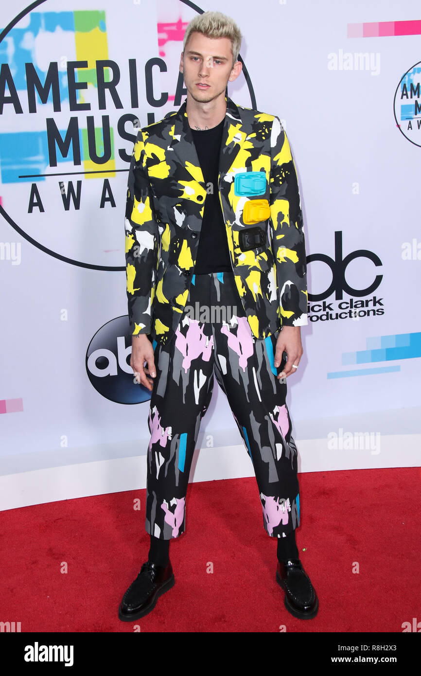 LOS ANGELES, CA, USA - NOVEMBER 19: Machine Gun Kelly, Richard Colson ...