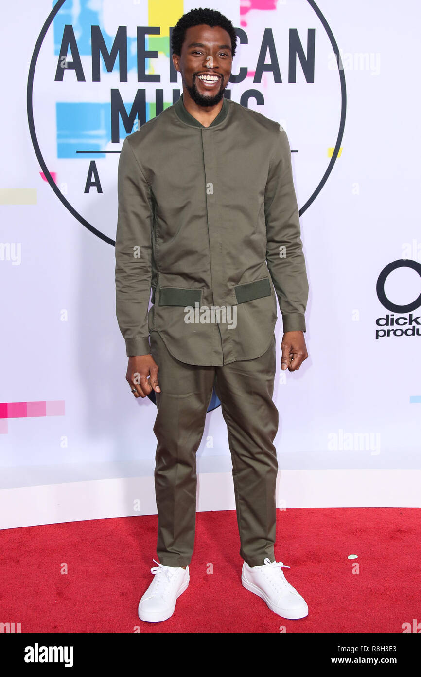 LOS ANGELES, CA, USA - NOVEMBER 19: Chadwick Boseman at the 2017 ...