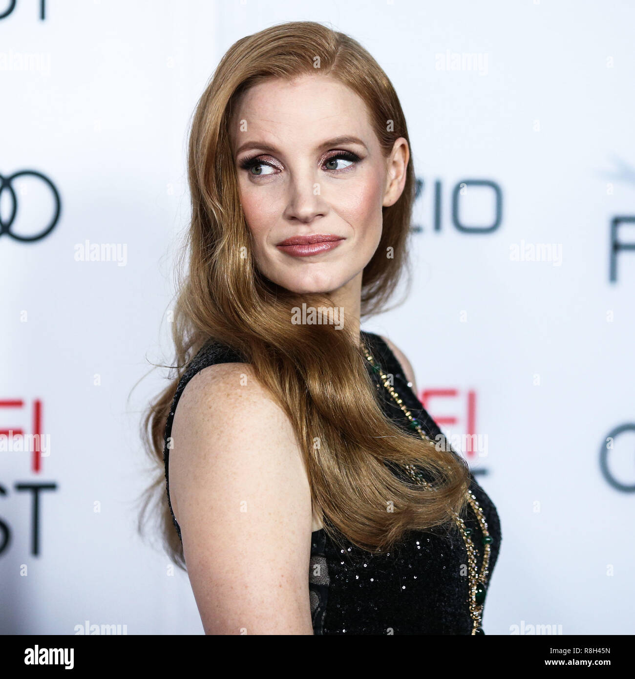 HOLLYWOOD, LOS ANGELES, CA, USA - NOVEMBER 16: Actress Jessica Chastain ...