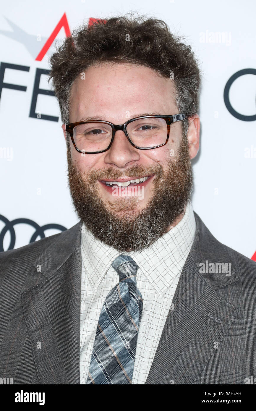 HOLLYWOOD, LOS ANGELES, CA, USA - NOVEMBER 12: Seth Rogen arrives at ...