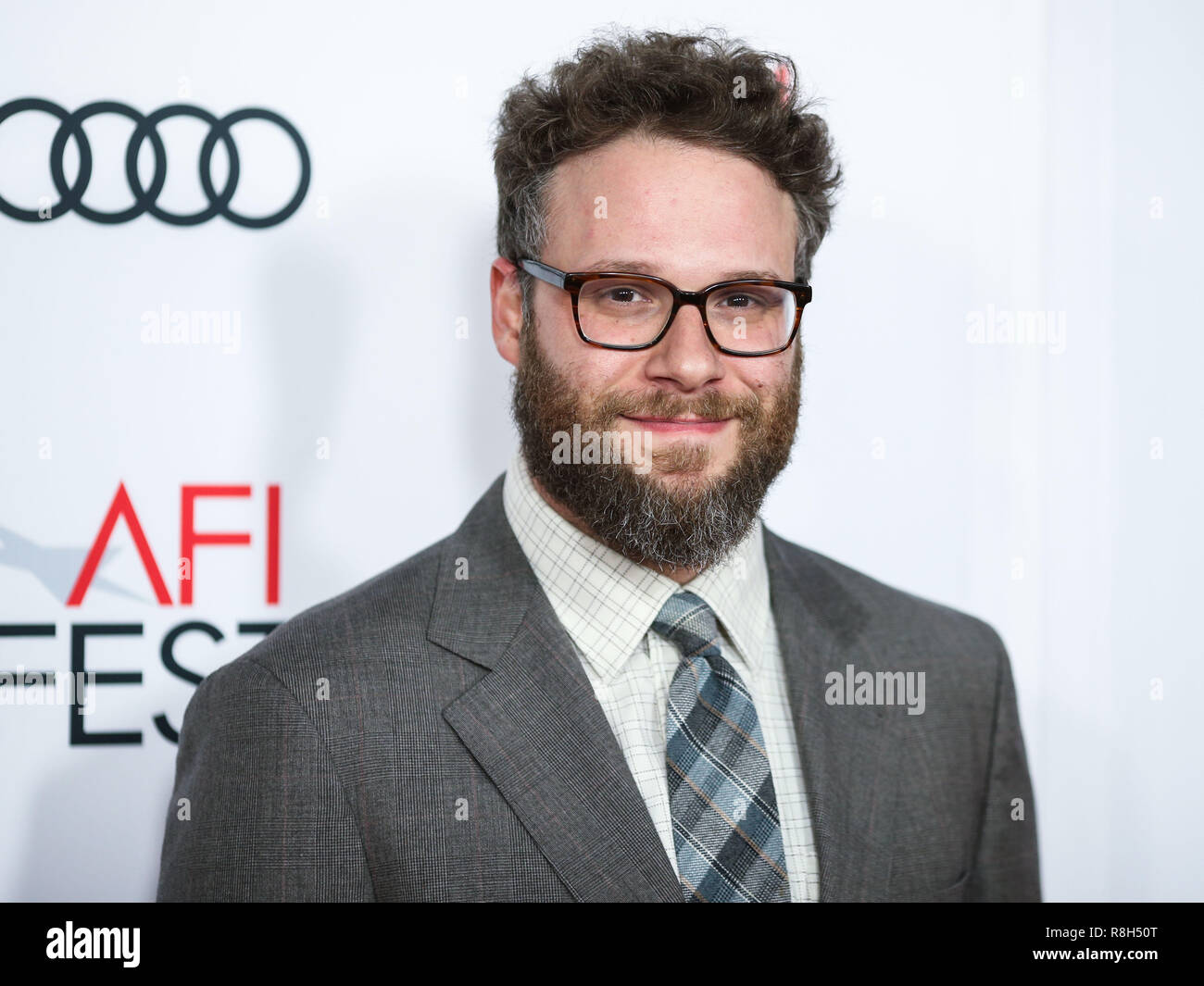 HOLLYWOOD, LOS ANGELES, CA, USA - NOVEMBER 12: Seth Rogen arrives at ...