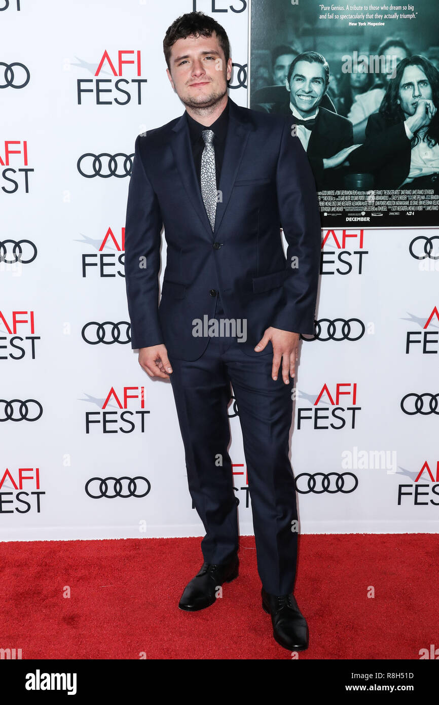 HOLLYWOOD, LOS ANGELES, CA, USA - NOVEMBER 12: Josh Hutcherson arrives ...