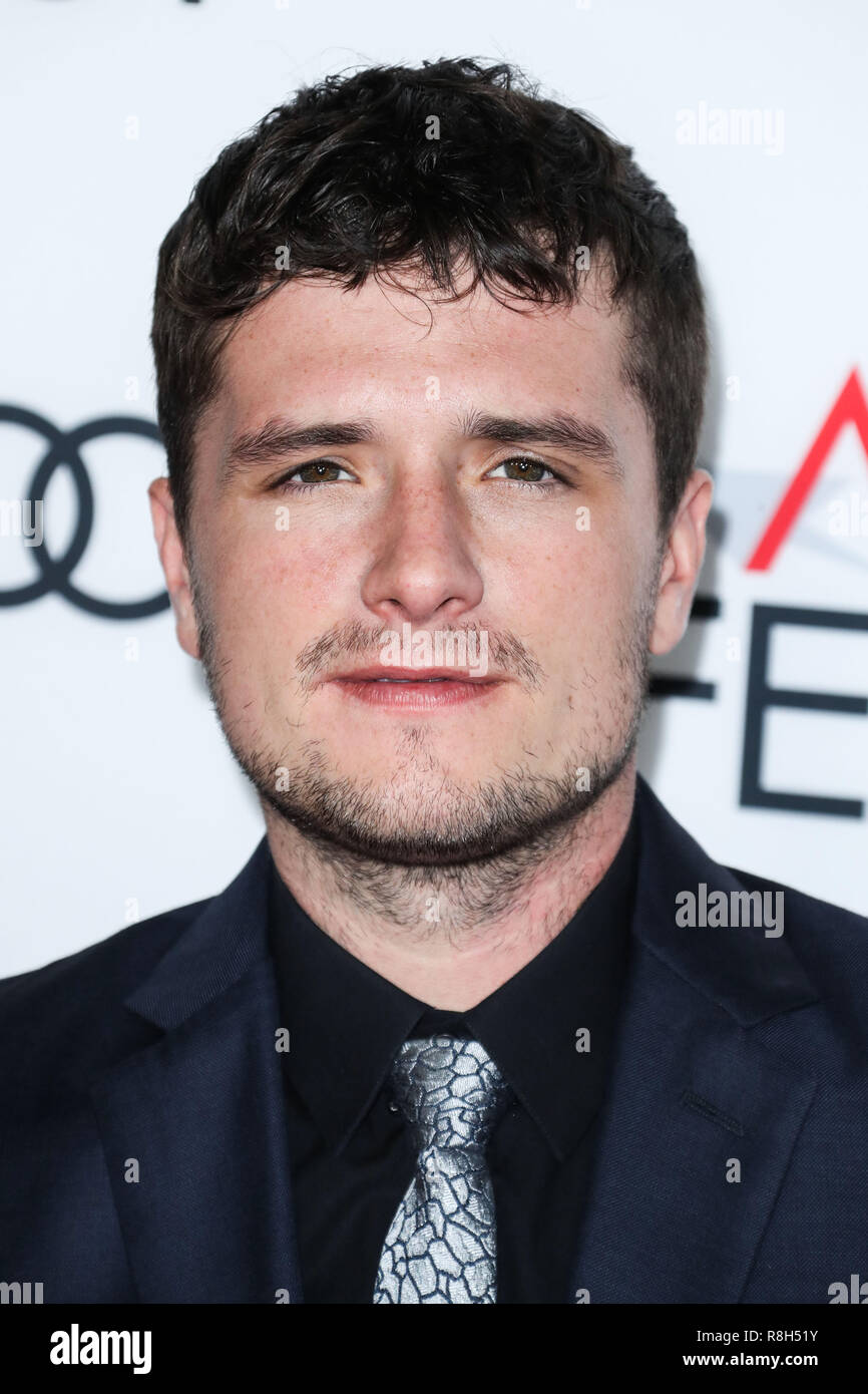 HOLLYWOOD, LOS ANGELES, CA, USA - NOVEMBER 12: Josh Hutcherson arrives ...